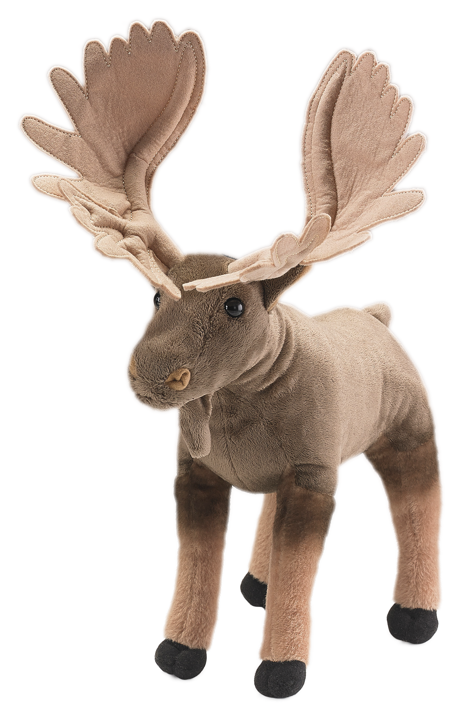 Wildlife Artists Conservation Critters Plush Stuffed Moose Toy | Bass ...